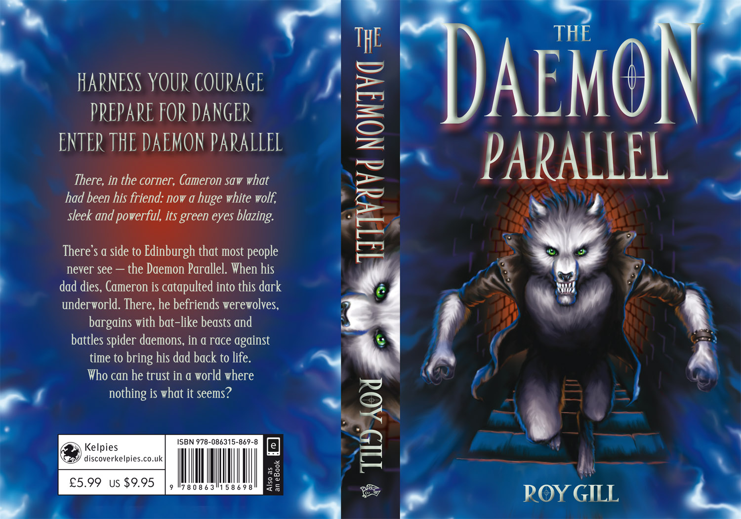 Roy Gill - The Daemon Parallel - Book Review - Published by Kelpies