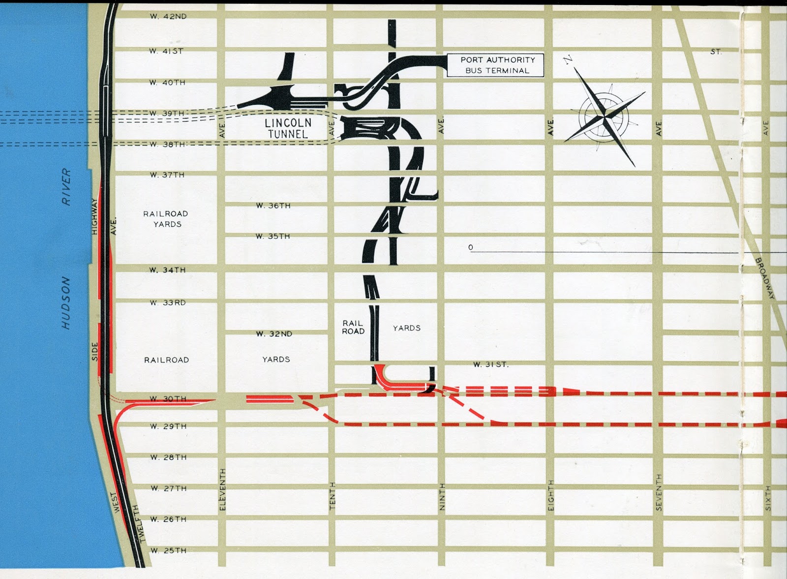 Cosmobile Cosmopolitan Transport: 1955 Mid Town Manhattan Expressway ...