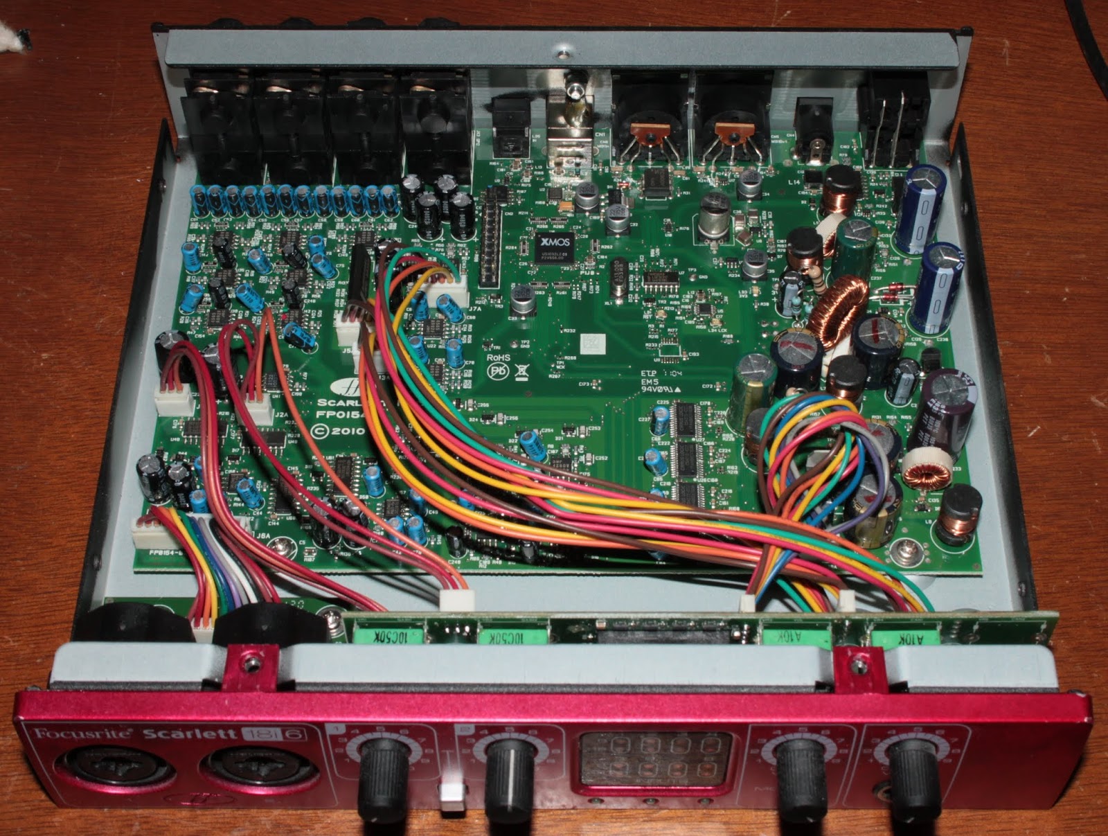 Khron's Cave: #43 Focusrite Scarlett 18i6 teardown
