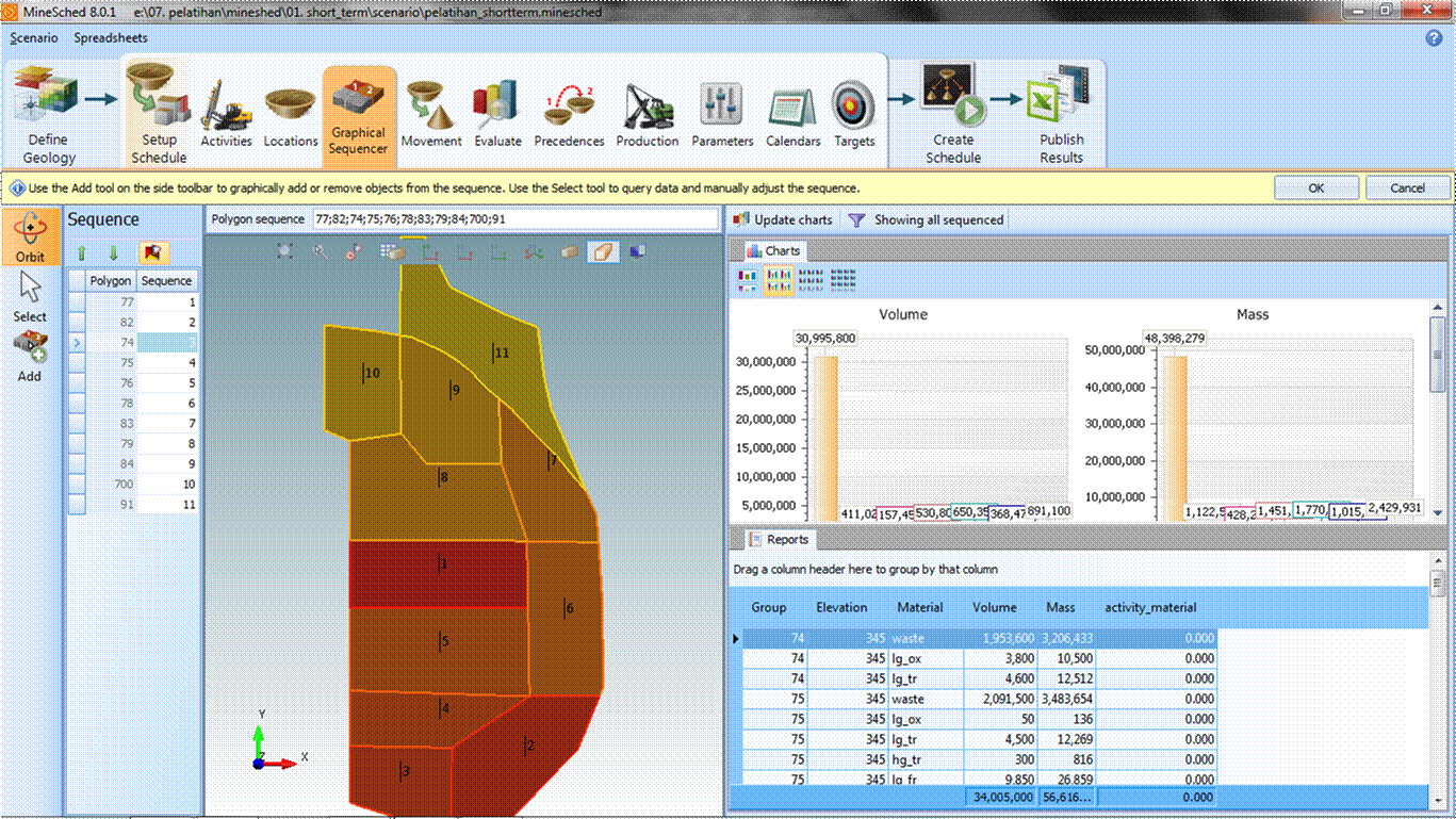 MineSched (aplikasi scheduler for mine planning engineer) | HAULING POINT