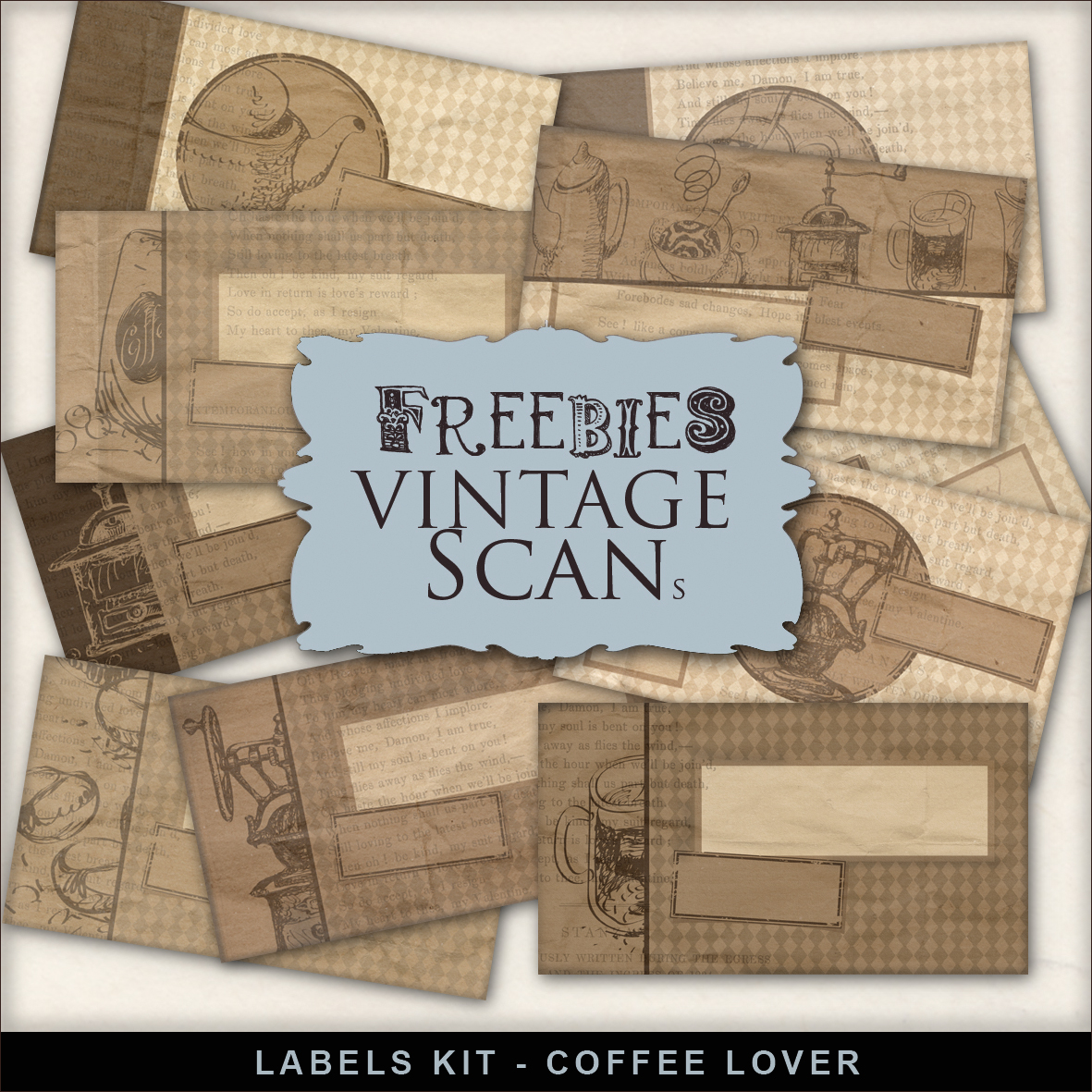 Freebies Labels Kit:Far Far Hill - Free database of digital ...