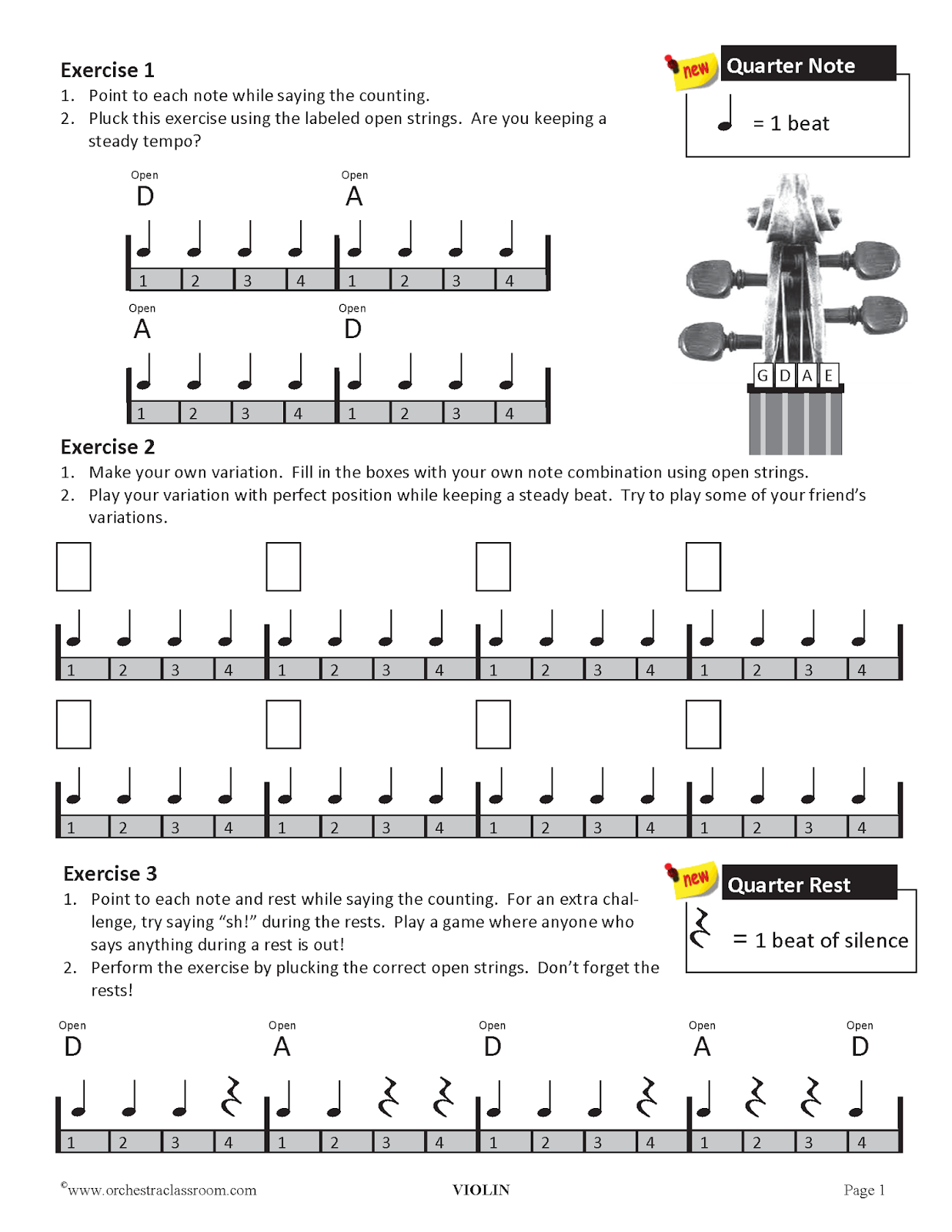 Orchestra Classroom: New Resource: Starting By Rote