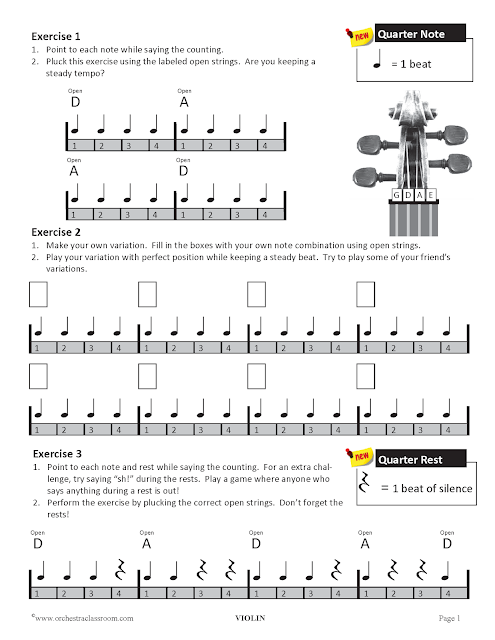 Orchestra Classroom: New Resource: Starting By Rote