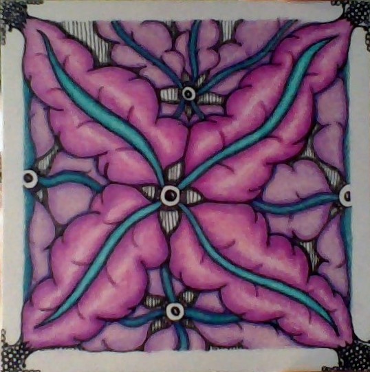 Toni's Tangles: Novice Zentangle drawings, I am completely enjoying the ...