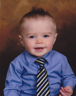 Hatch Family: Carson's 1 year old pictures