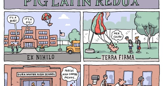 INCIDENTAL COMICS: Pig Latin Redux