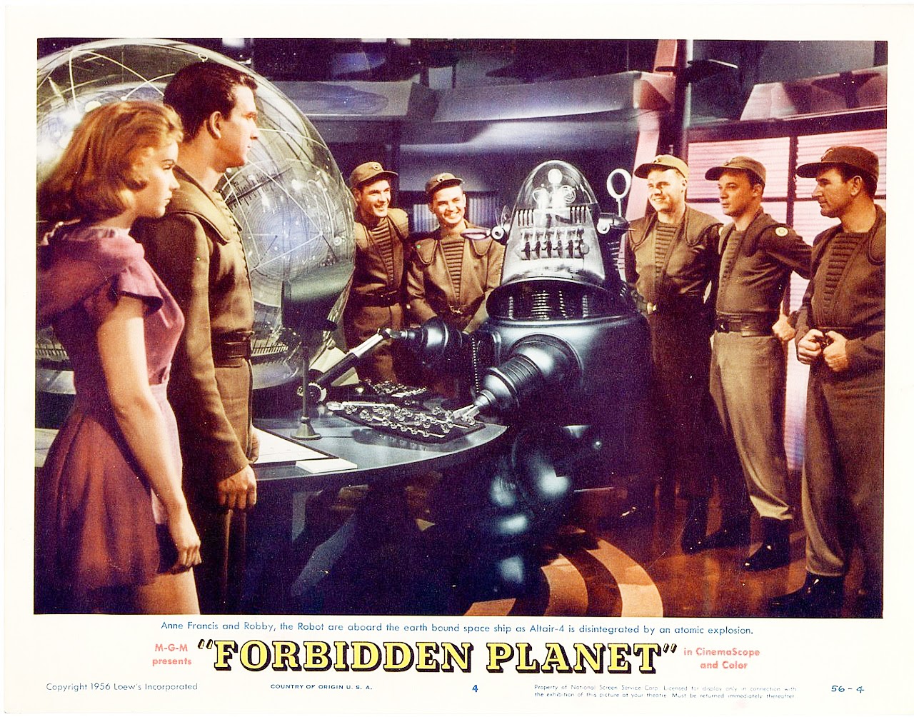 Zontar of Venus: Forbidden Planet Lobby Card Set (1956)