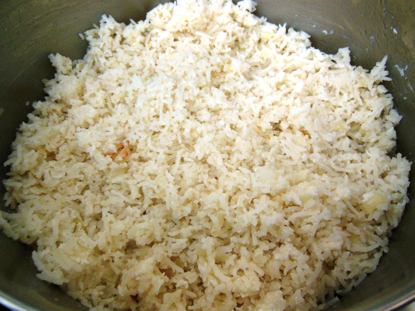 Chumkie's Kitchen : Burmese Coconut Rice - Ohn Htamin