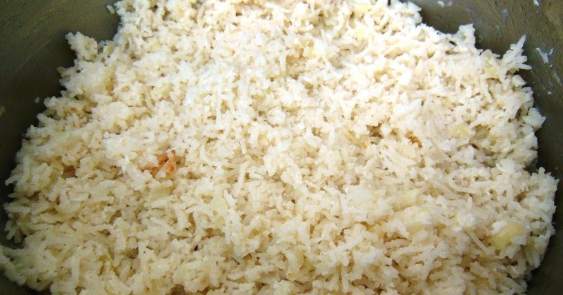 Chumkie's Kitchen : Burmese Coconut Rice - Ohn Htamin