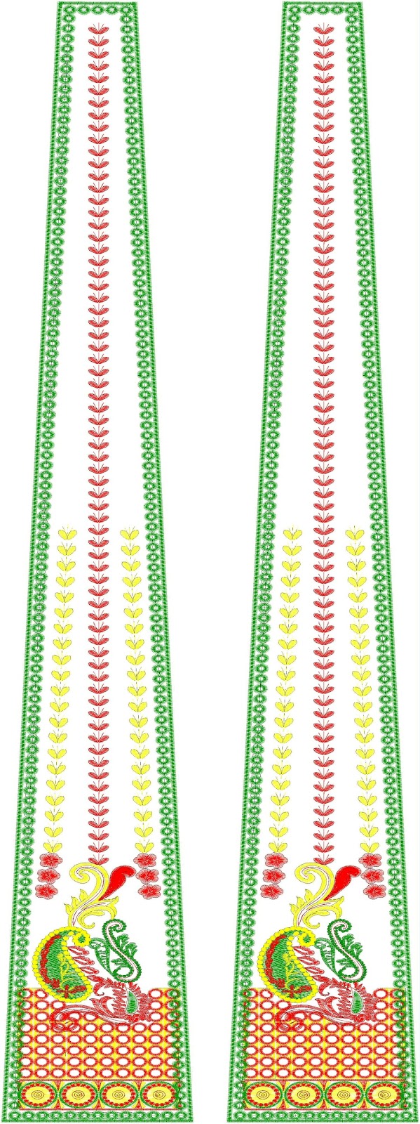 Wilcom Designer: New Kali Body Patta Design UA 100006