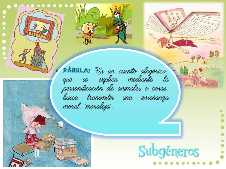 Literatura infantil y creación literaria: Género didáctico