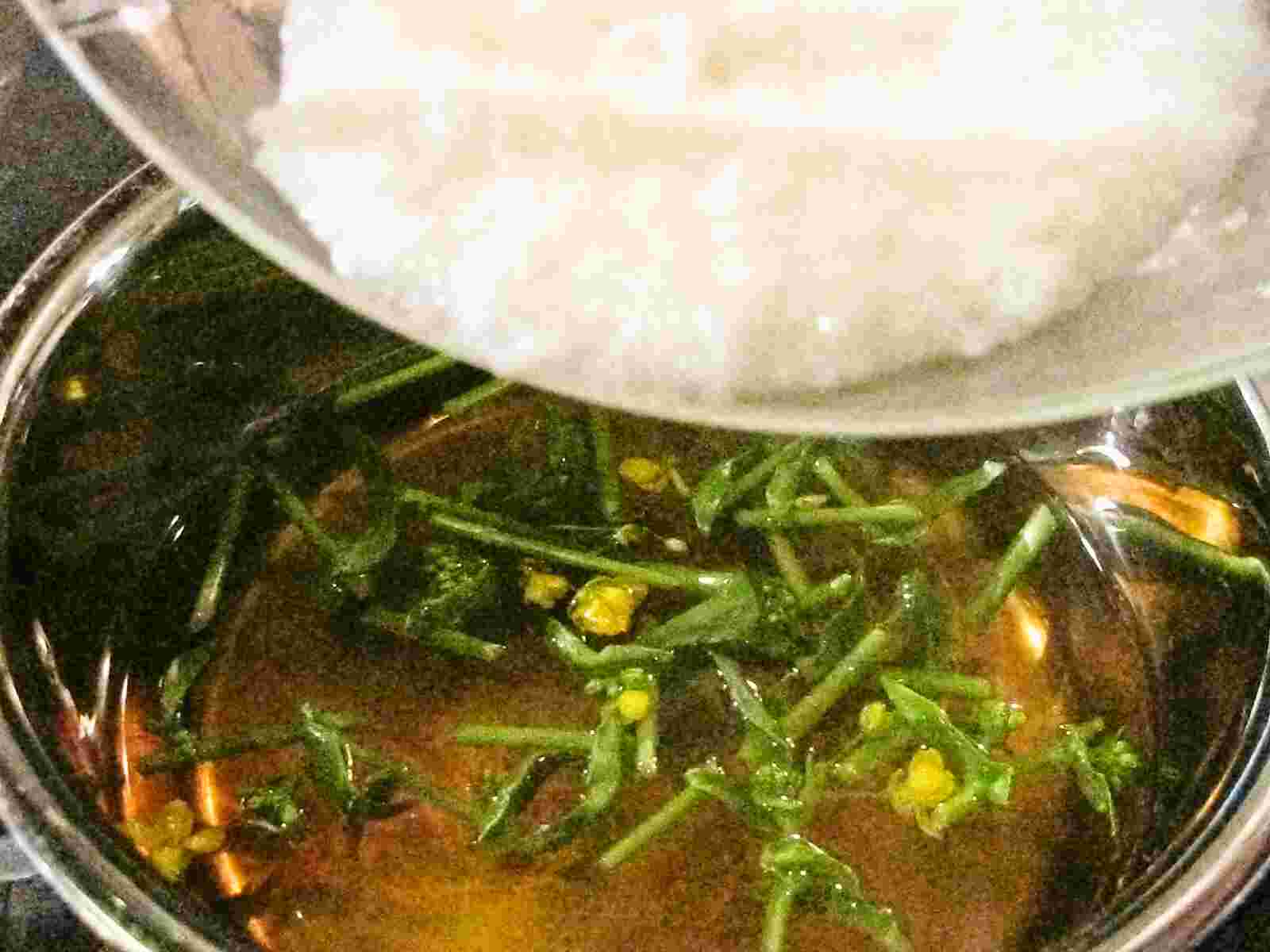 Recipes for Tom: Tororo to kabu no hana no osumashi / clear soup with ...