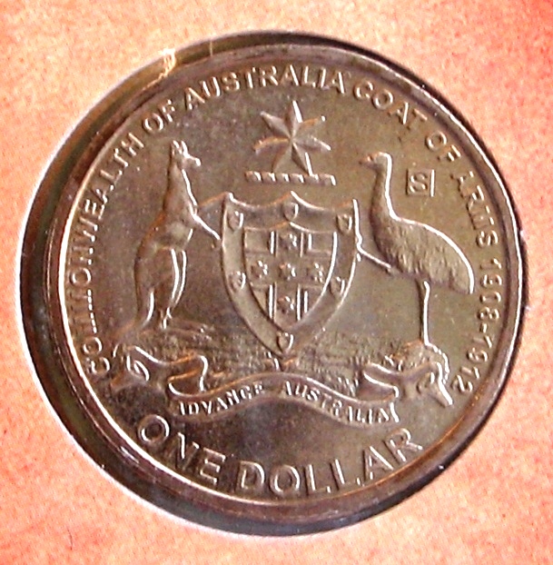 AUSTRALIA COIN:2008-100 YEARS 0F AUSTRALIA'S ORIGINAL COAT OF ARMS ...