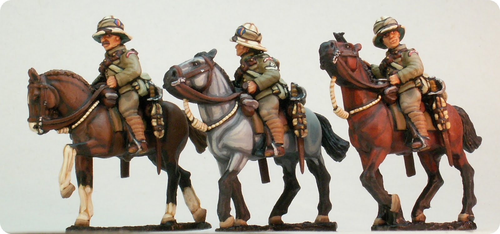 Over Open Sights: Great War Miniatures-Woodbine Designs Hybrid Cavalry