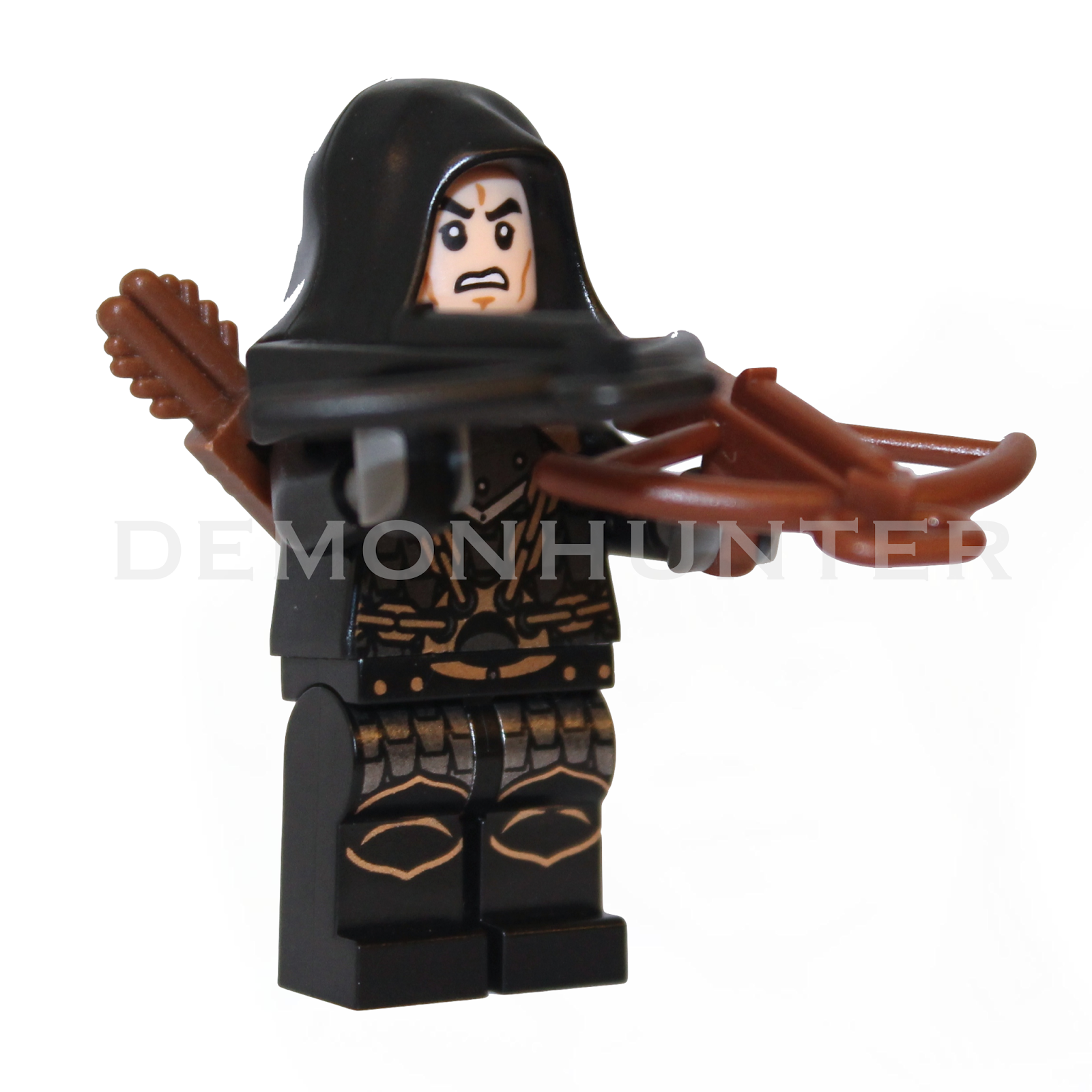 Lego Diablo Demonhunter Custom Mini Figure - Demonhunter Bricks