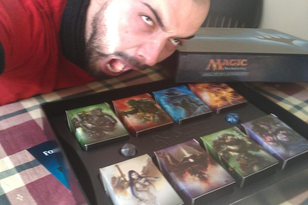 Yonkis de Llanowar: Unboxing Yonki - DUEL DECKS: ANTHOLOGY