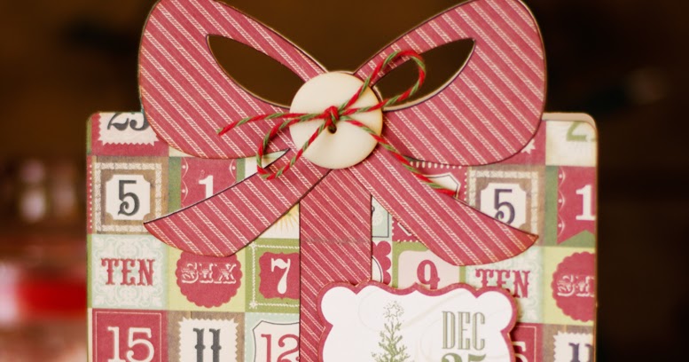 Brigit's Scraps "Where Scraps Become Treasures": Gift Shaped Christmas Card