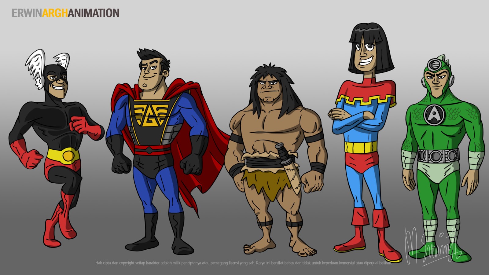 BLArghNIMASI: Super Hero Klasik Indonesia; a Tribute Part 1: Character ...