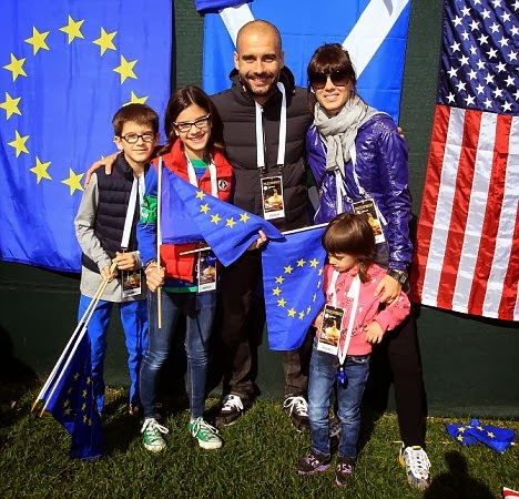 Josep Pep Guardiola : A glimpse of Guardiola life with his wife ...