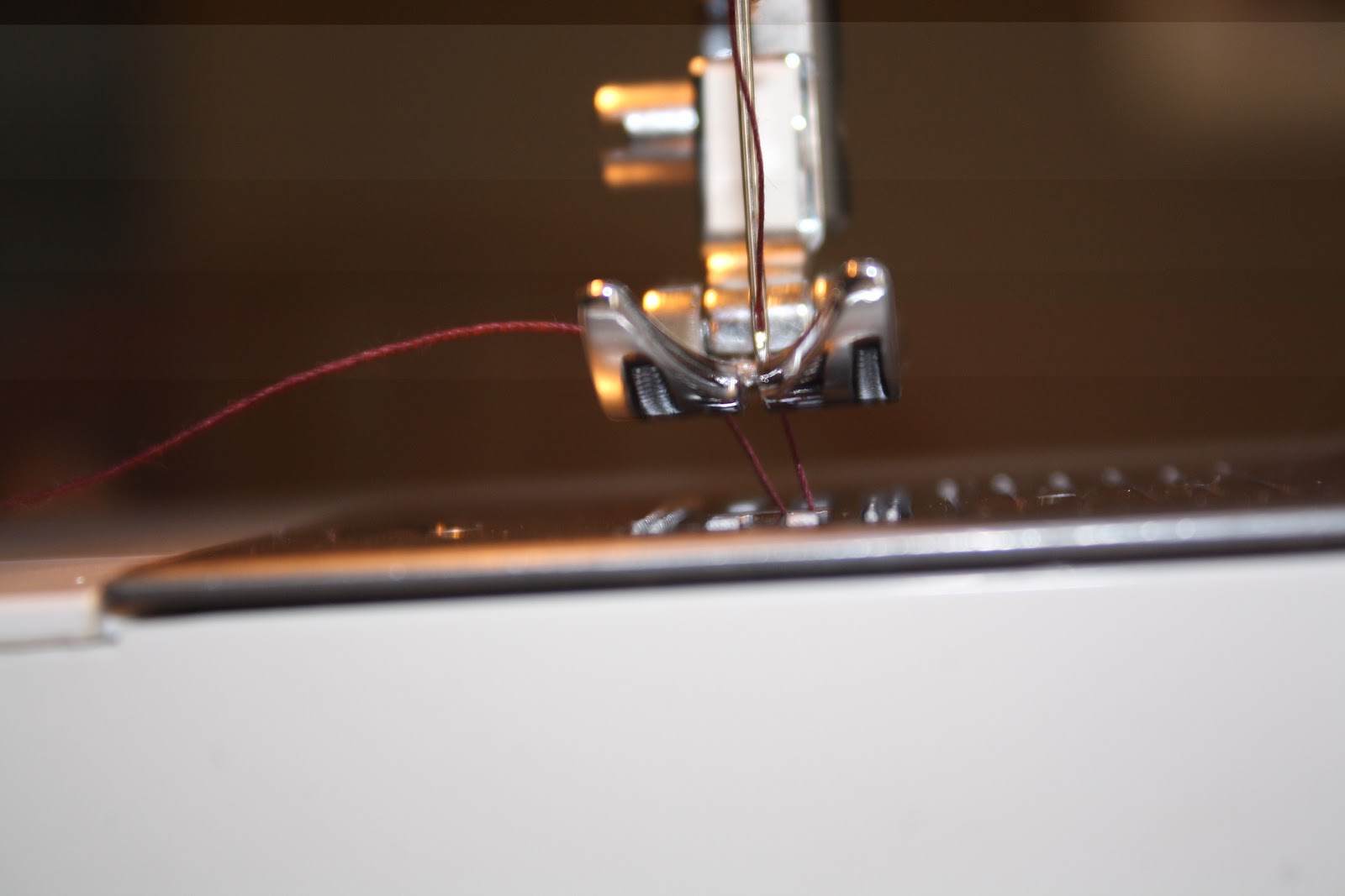 Crafty Momma: Sewing - How to thread a sewing machine