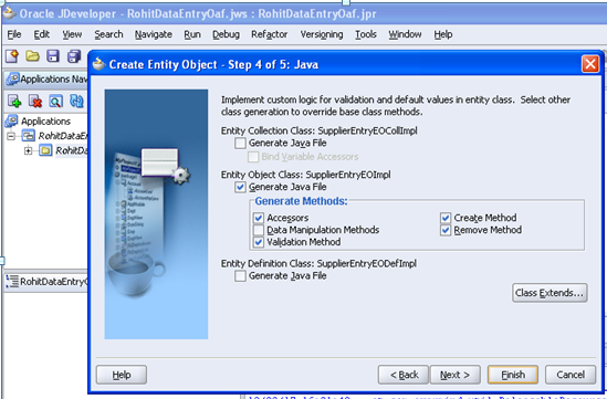 Oracle Application's Blog: How to Create Data Entry Page In OAF