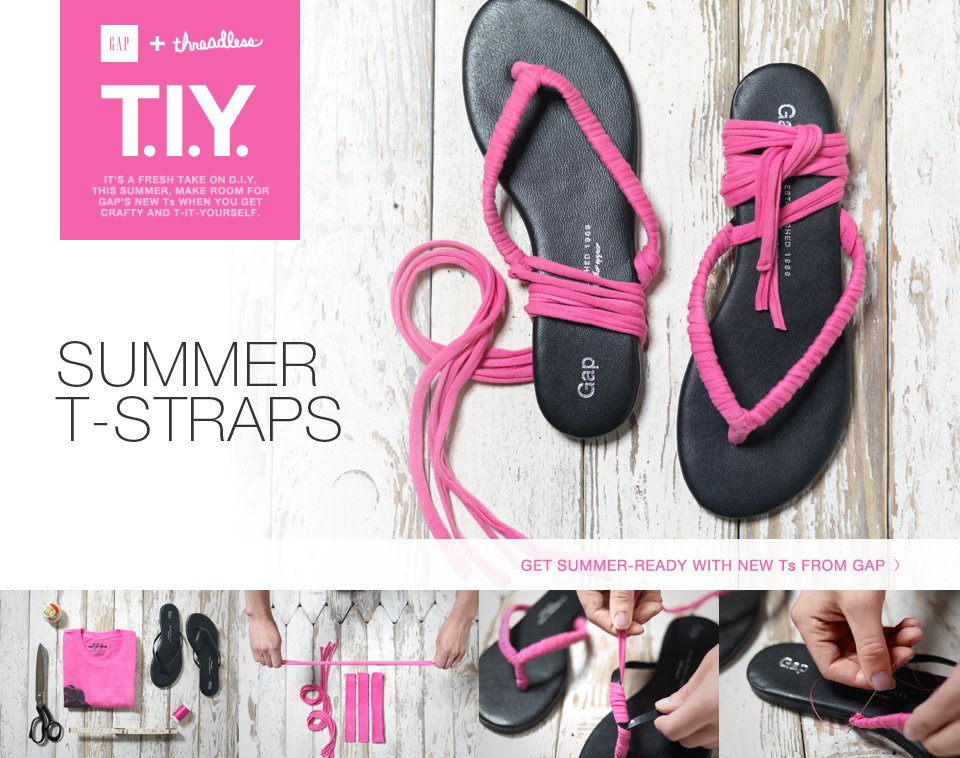 DIY: Gap & Threadless T.I.Y. | the ReFab Diaries