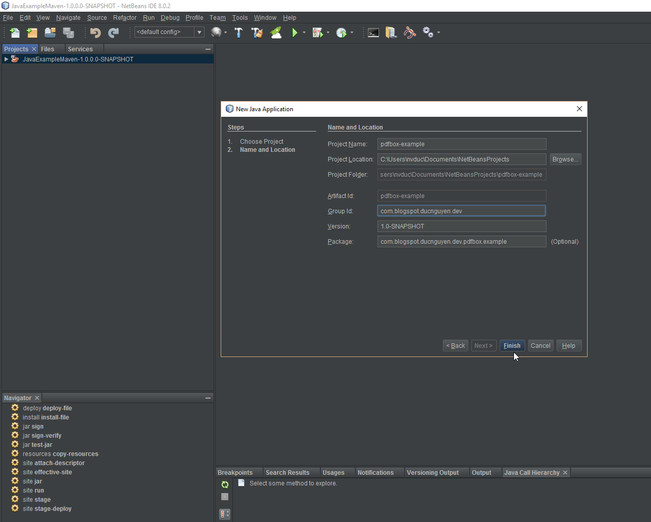 Apache Pdfbox Example With Maven
