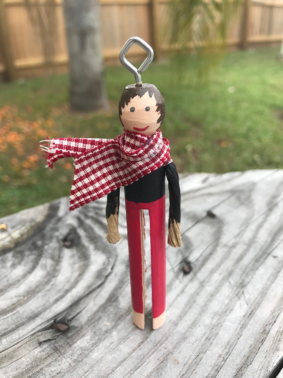 Serendipitous Discovery: DIY Clothespin People Family Christmas ...