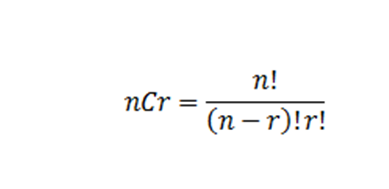 Probabilidad y Estadística: 1.5 Combinaciones