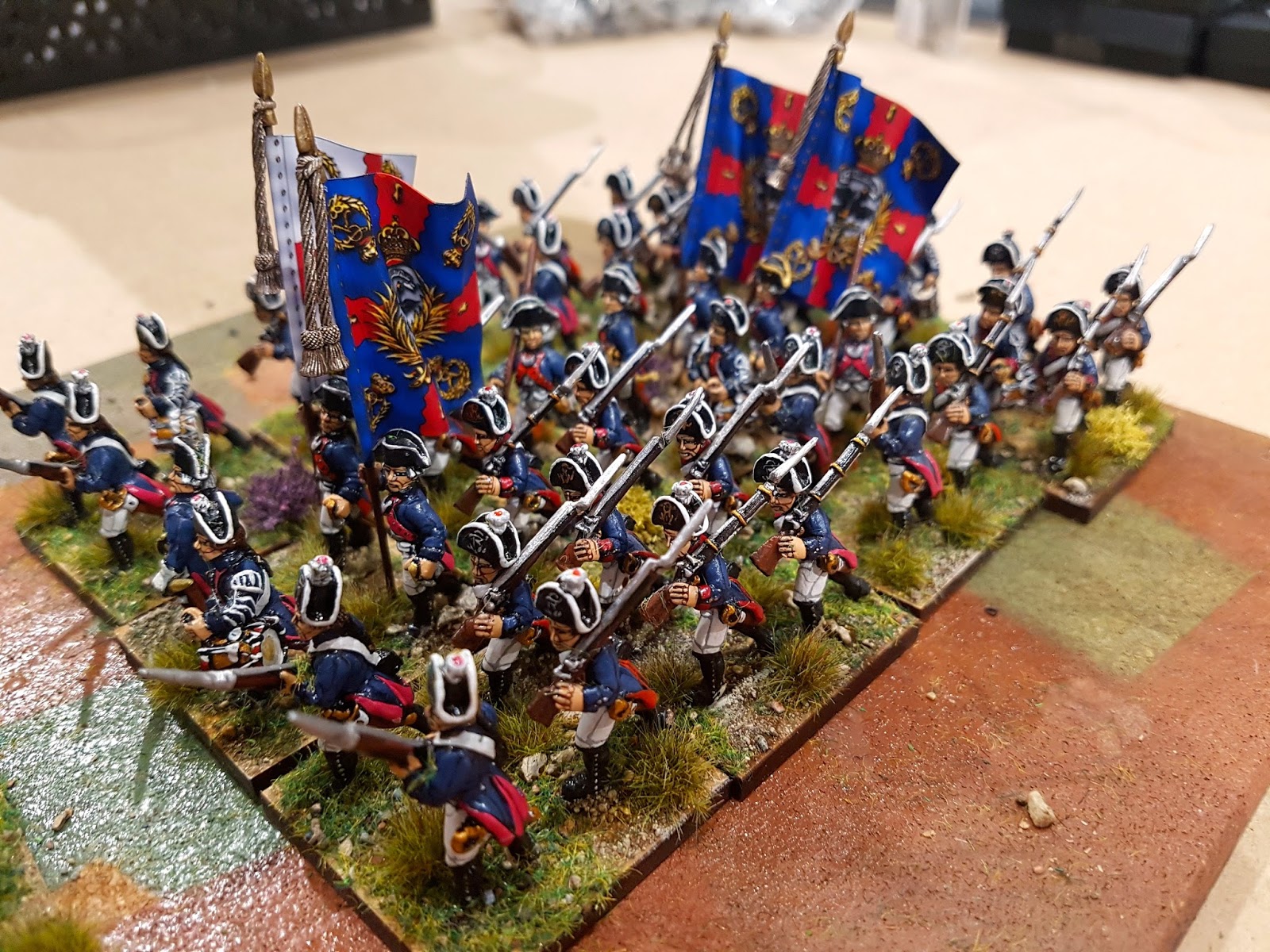 Carryings On Up The Dale : Prussian infantry 1792