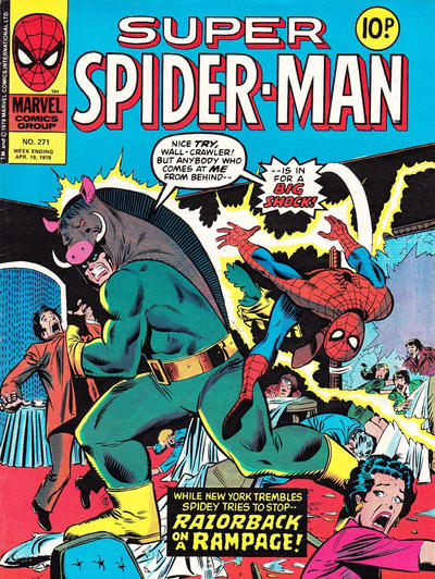 Steve Does Comics: April 19th, 1978 - Marvel UK, 40 years ago this week.