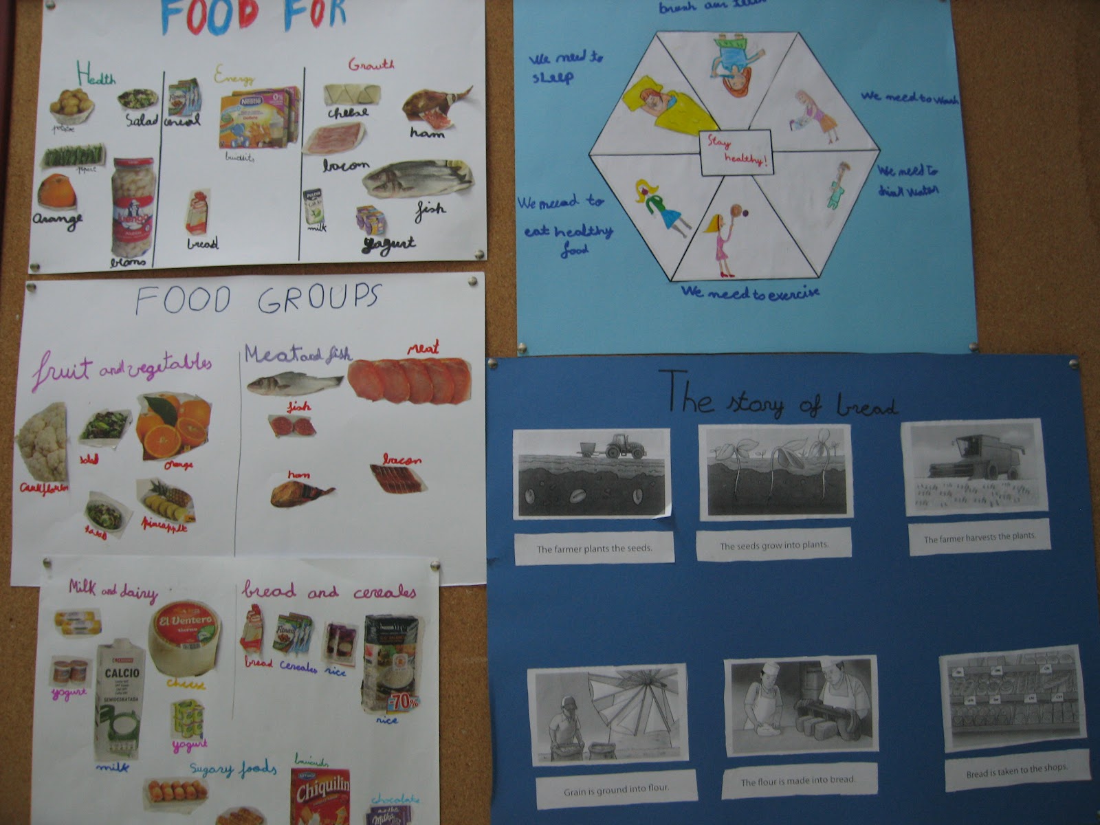 My new English blog: Learning about food