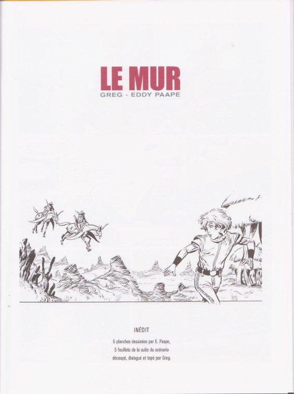 Luc Orient : le Mur
