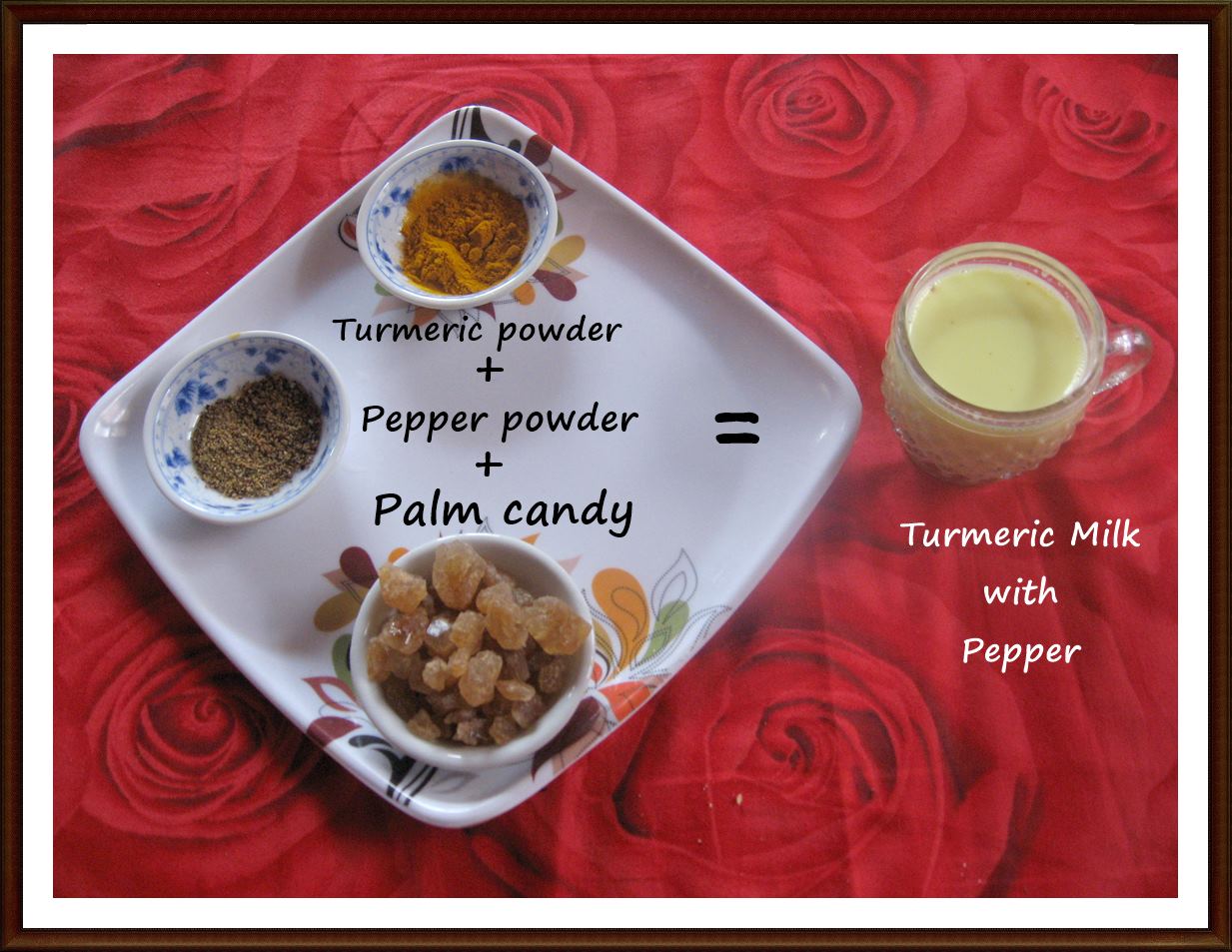 Turmeric Milk with Pepper - Seduce Your Tastebuds...