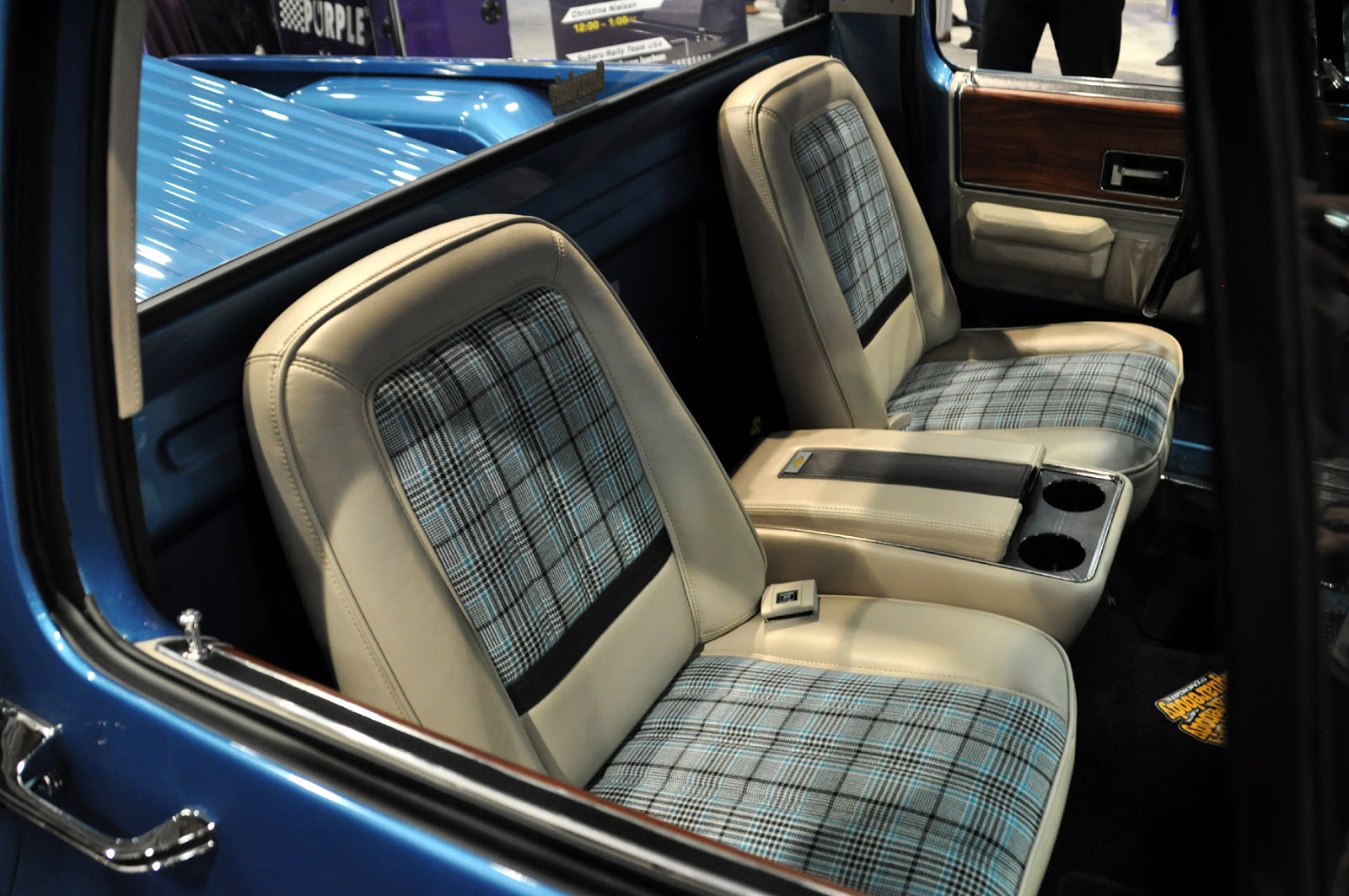 Just A Car Guy: In the Royal Purple booth, this C10 is getting an ...