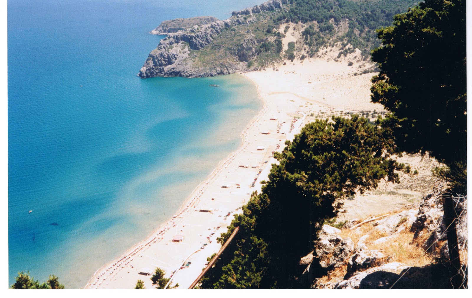 maman maailma: Kreikka, Rodos, Ixia 1993, matkakuvia