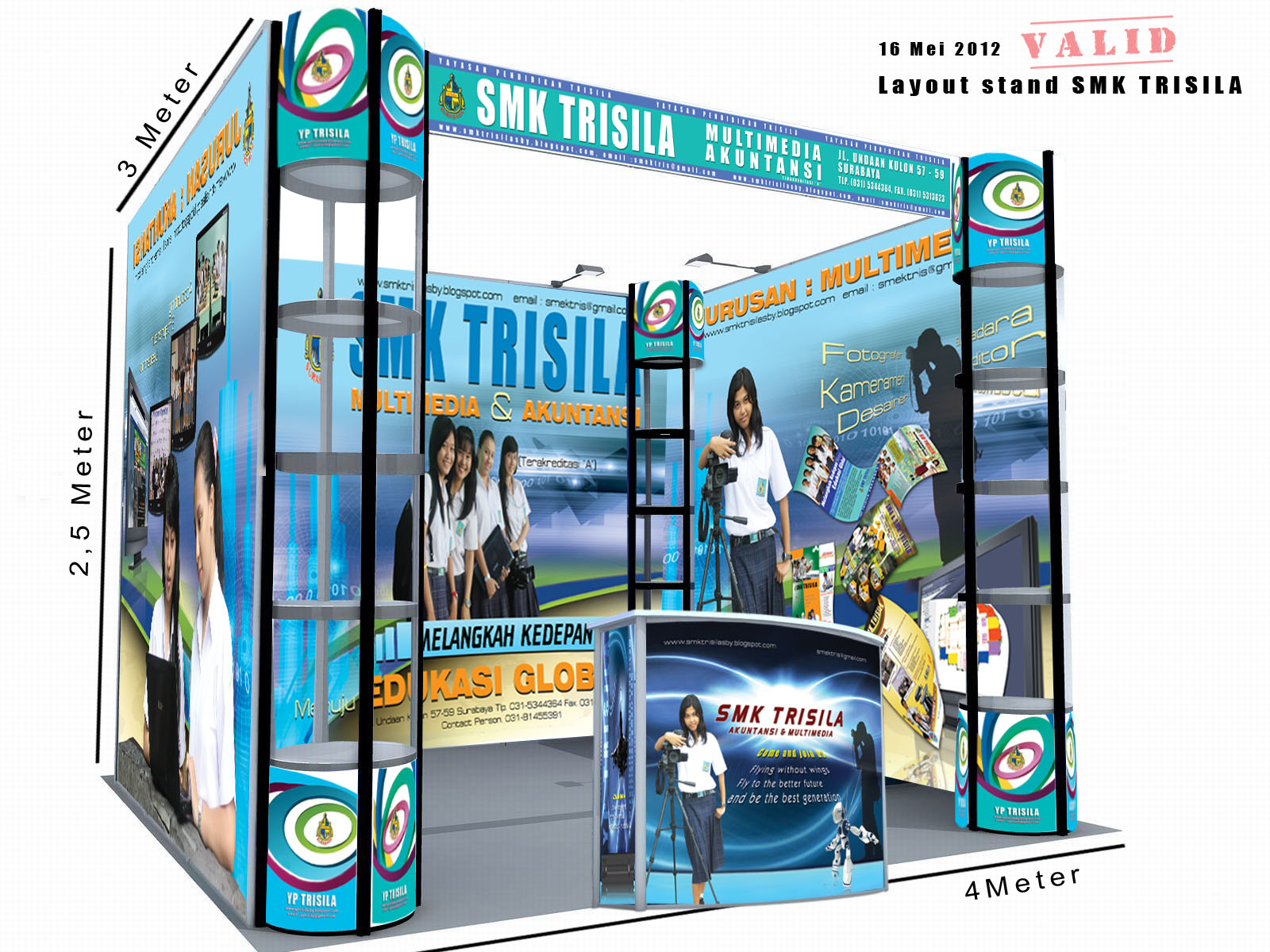 blog smk trisila surabaya: Pameran Pendidikan SMA / SMK se-Surabaya ...