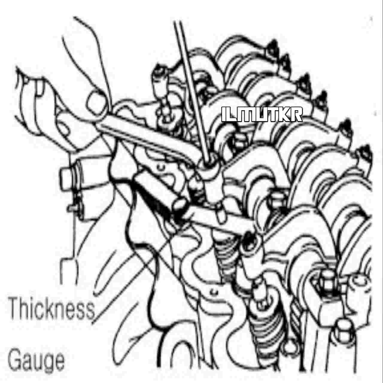 Cara Penyetelan Katub Intake (Masuk) Dan Exhoust (Buang) Pada Mobil ...