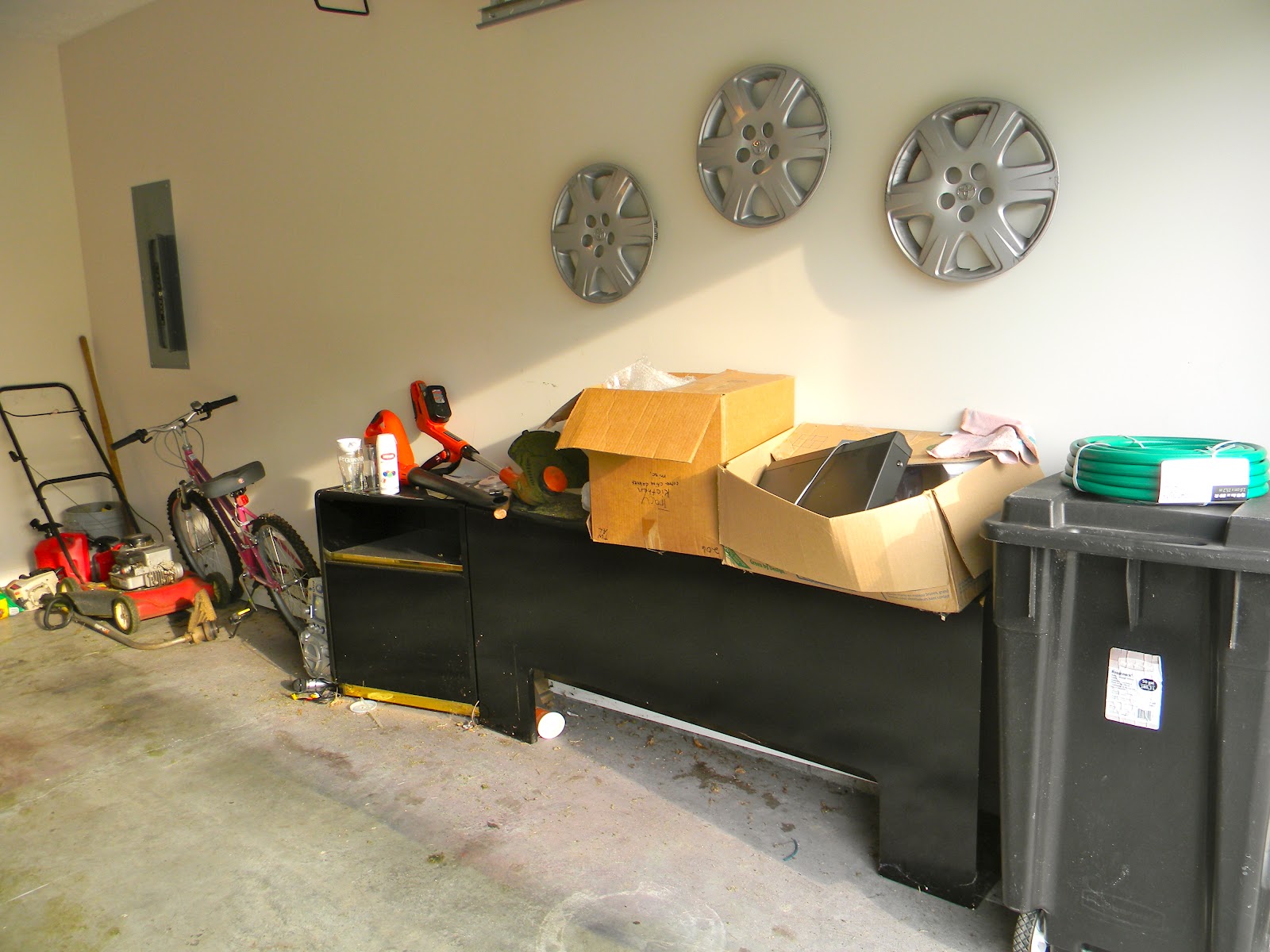 The Crafty Bachelorette: Garage Makeover