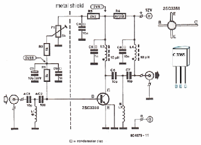Transmitter Solutions: UHF TV booster preamplifier with a transistor