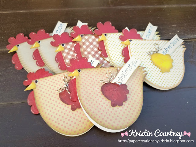 Paper Creations by Kristin: Chicken Cards