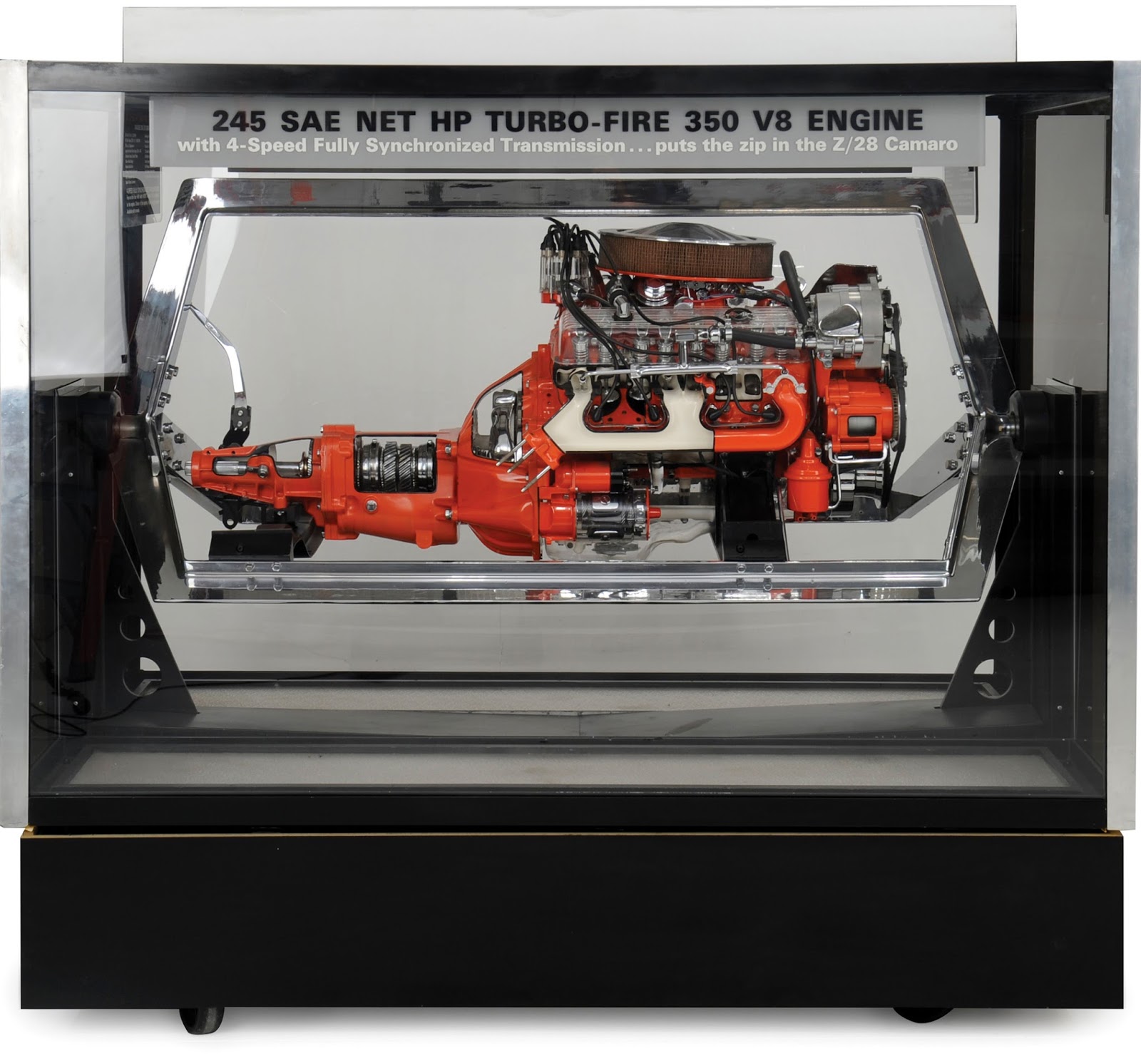 Just A Car Guy: the Chevrolet display engines and transmissions made ...