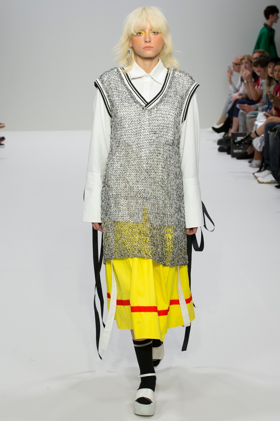 frumpy to funky: Amesh Debut Collection at London Fashion Week SS18