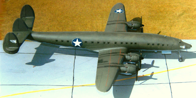 Happyscale-Modellbau: Lockheed C-69 Constellation - Heller 1/72