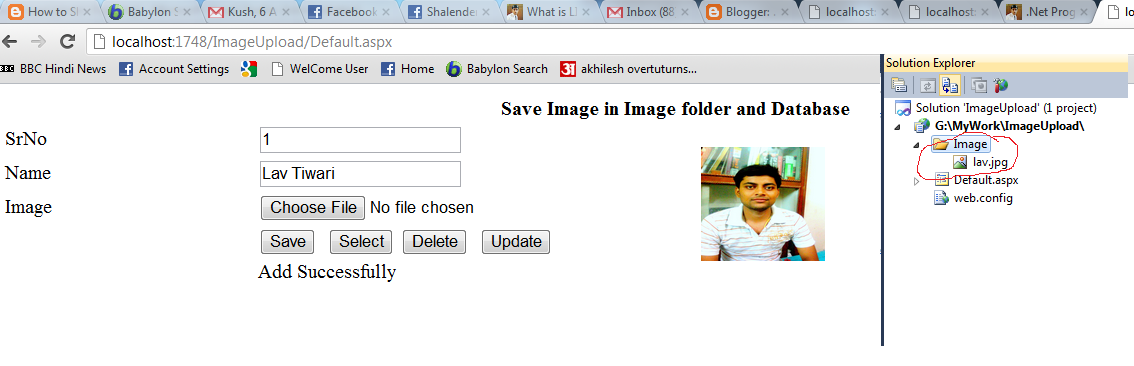 How to Use FileUpload in Asp.Net ,How to Save Image ,Picture in Website Folder ~ Microsoft .Net ...