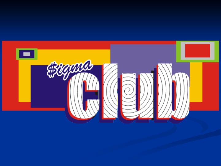 ESTAS EN EL $IGMA CLUB MEXICO