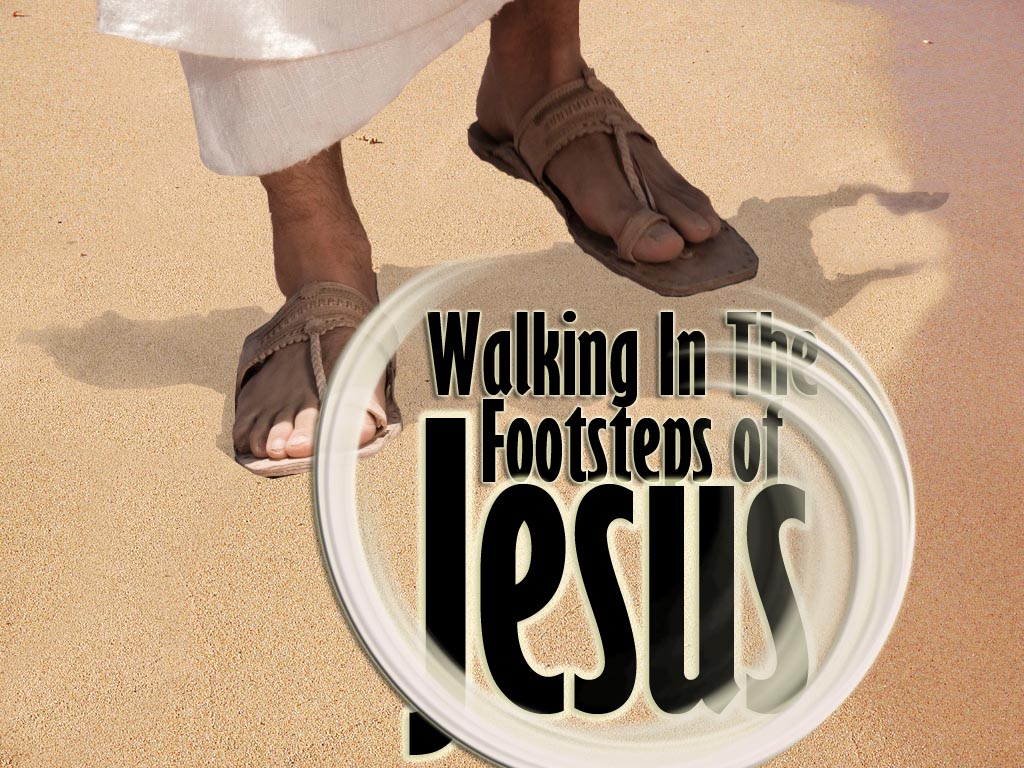 Following In Jesus' Footsteps Worksheets
