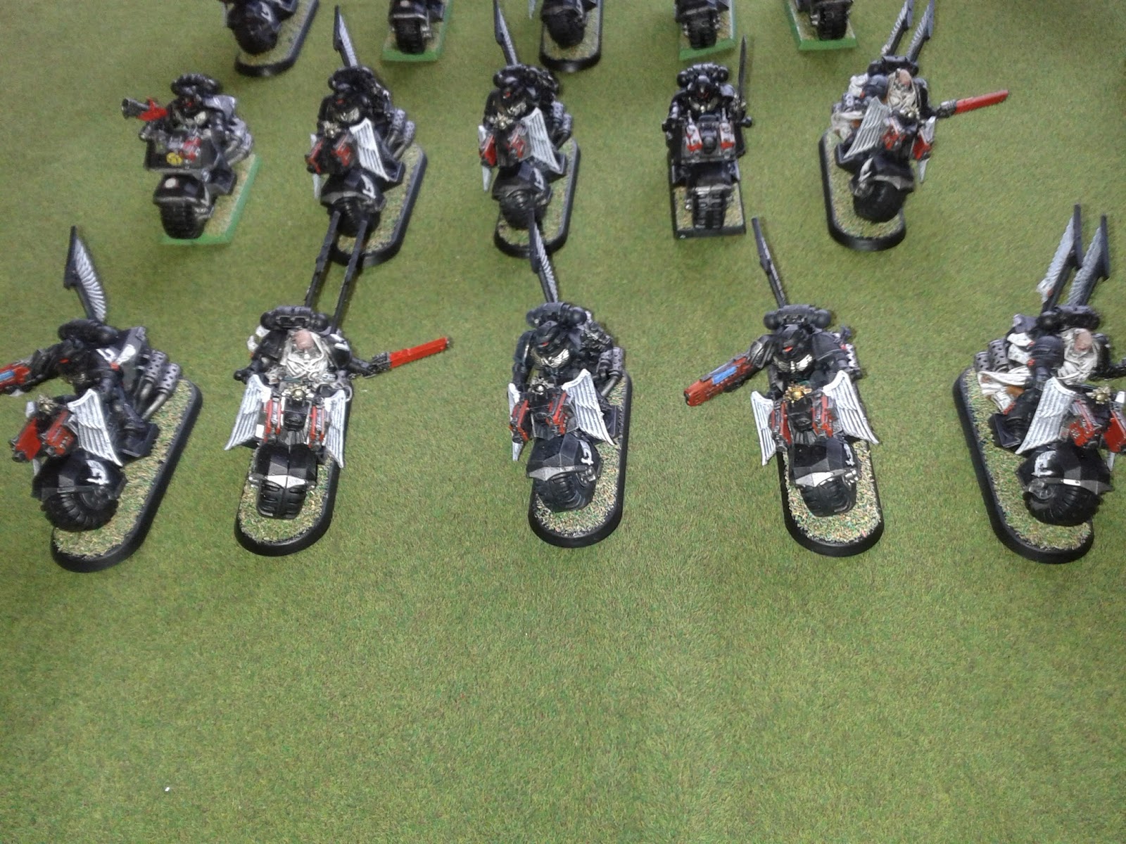 St Andrews wargaming: Dark Angels Army- Ravenwing