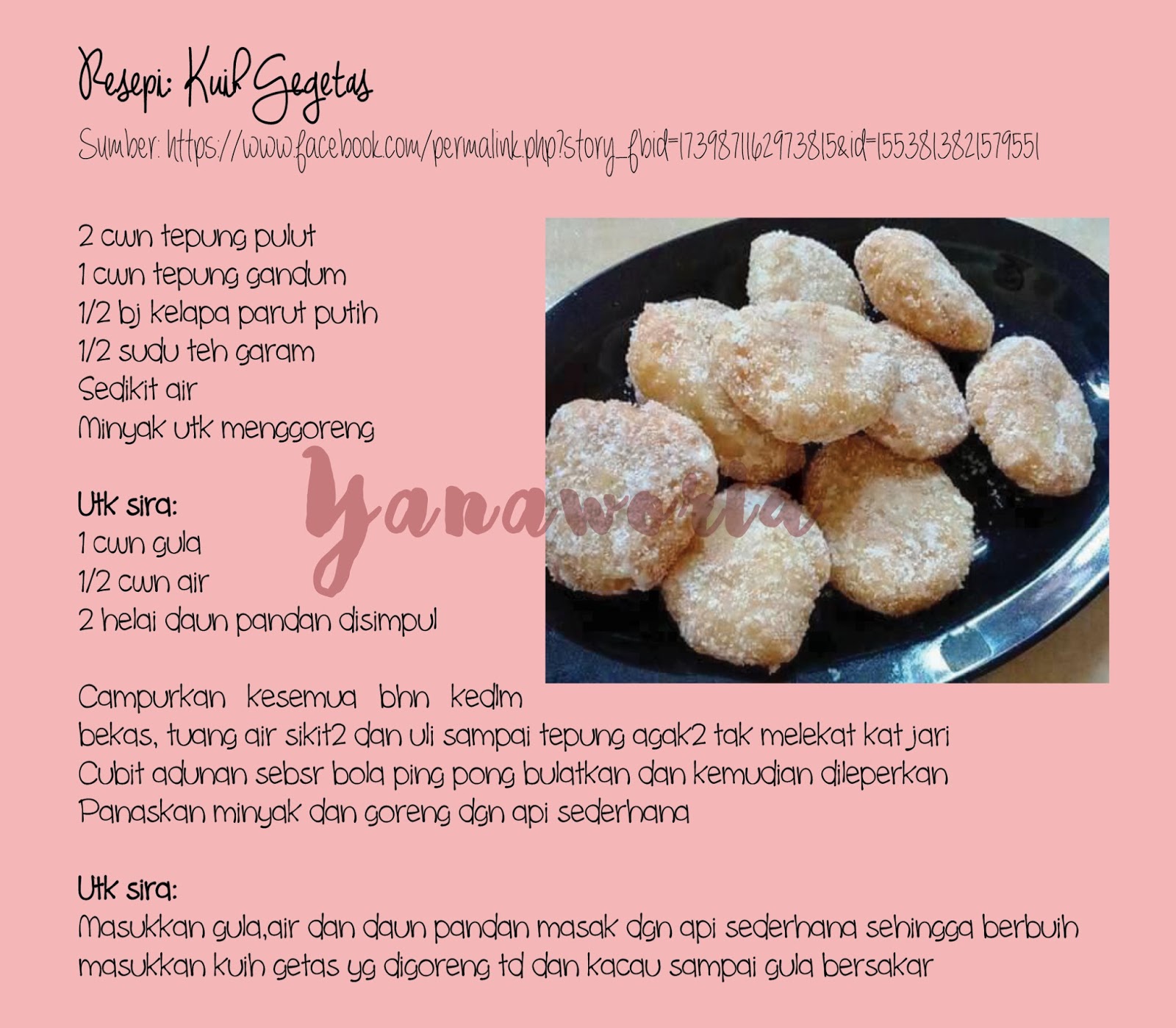 Plan Hujung Minggu: Wantan dan Gegetas - Yana's World
