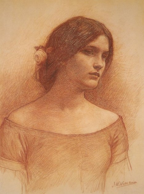 Painting of John William Waterhouse artist, John William Waterhouse ...